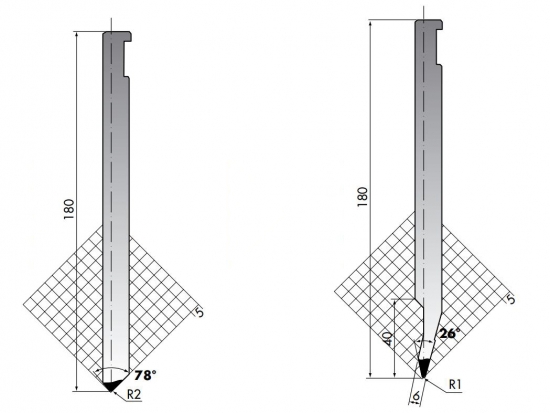 Precision LVD Style Press Brake Punch / Bending Tools Supplier,Factory ...