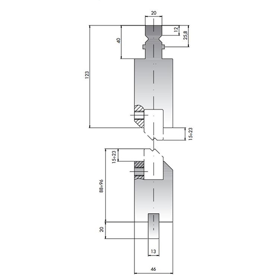 Precision Offset Punch And Die Set / Bending Tools Supplier,Factory ...